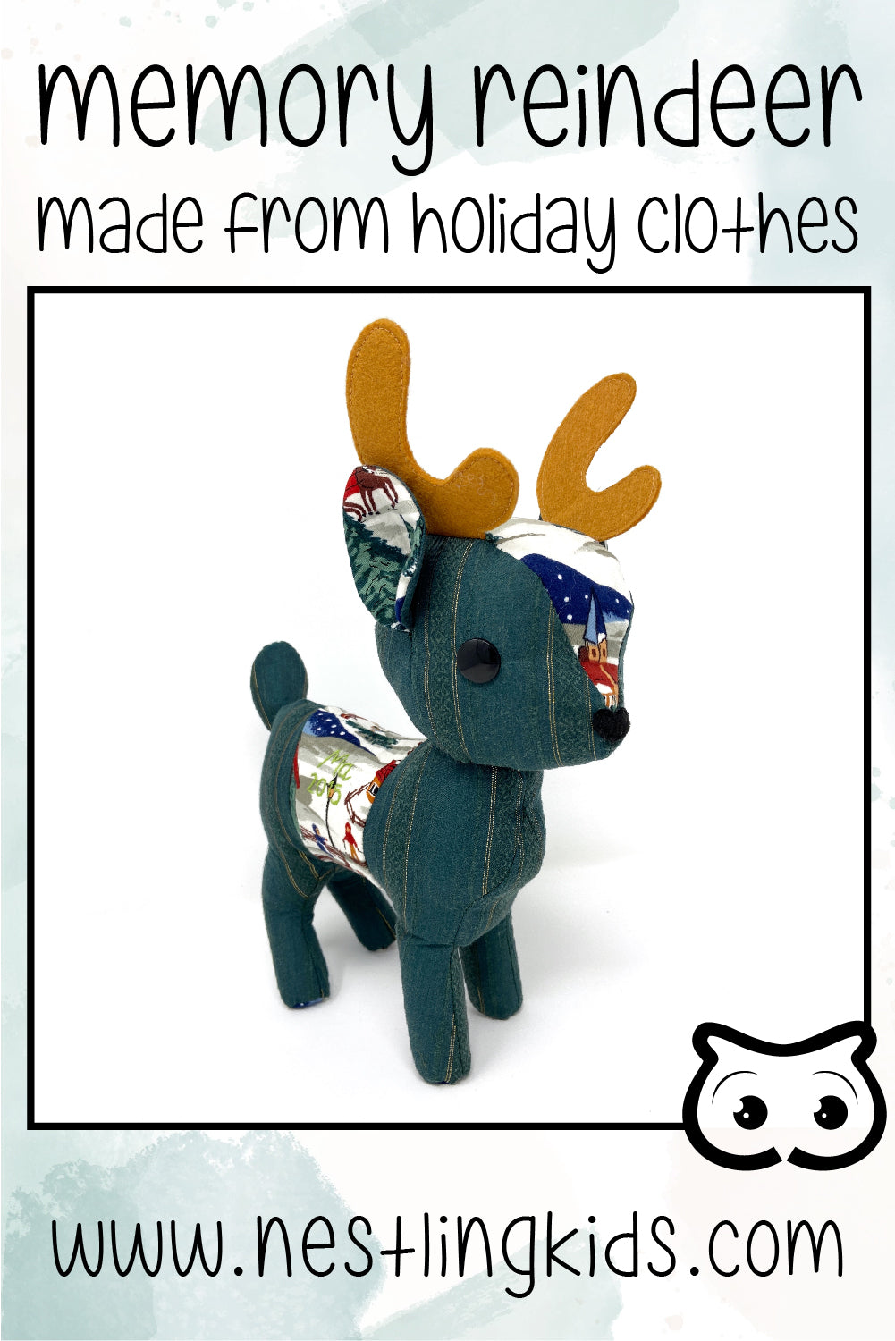 Christmas Memory Reindeer – Nestling Keepsakes