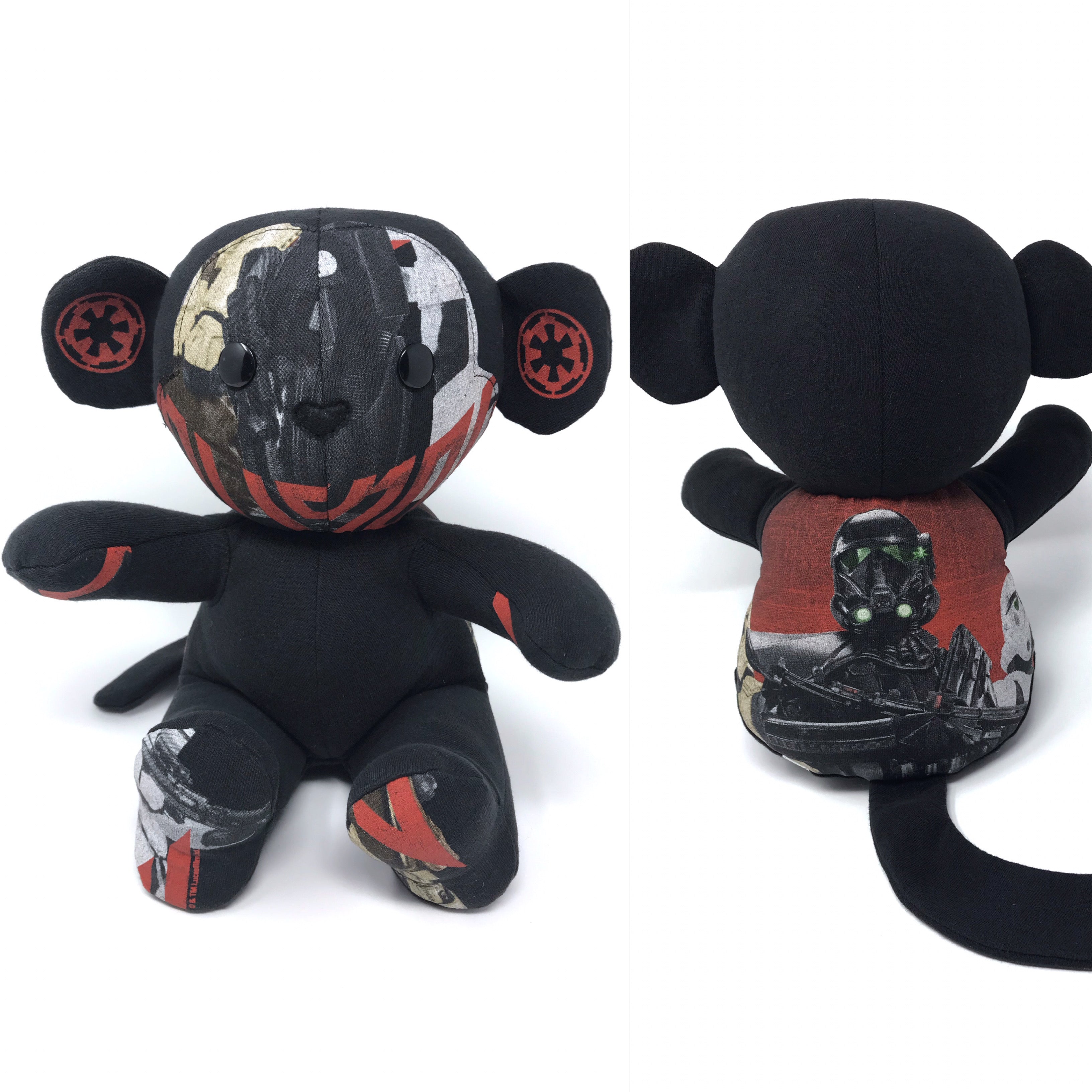 Darth Vader Memory Monkey Stuffed Animal – Nestling Keepsakes