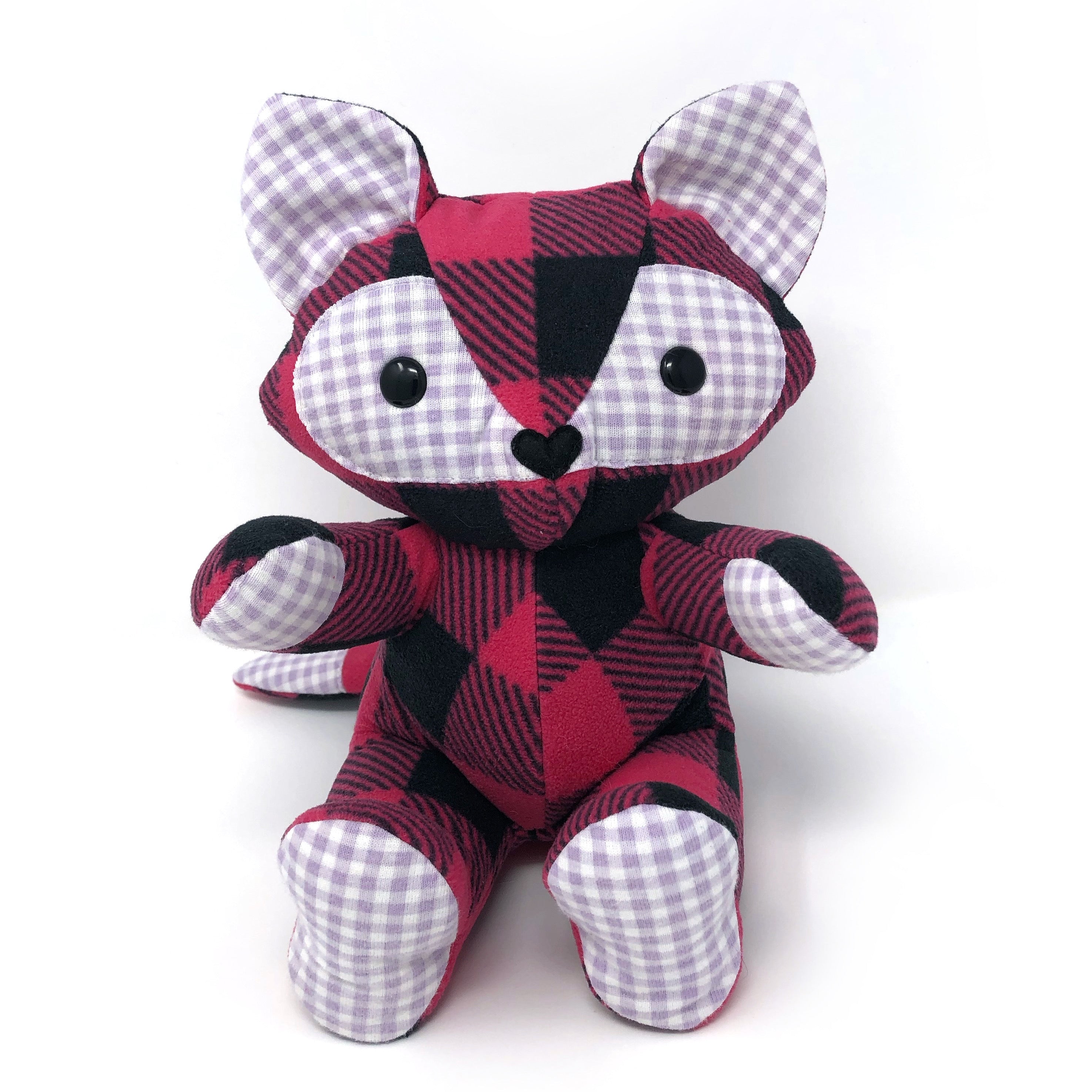 Pink Baby Keepsake Fox Stuffed Animal – Nestling Keepsakes