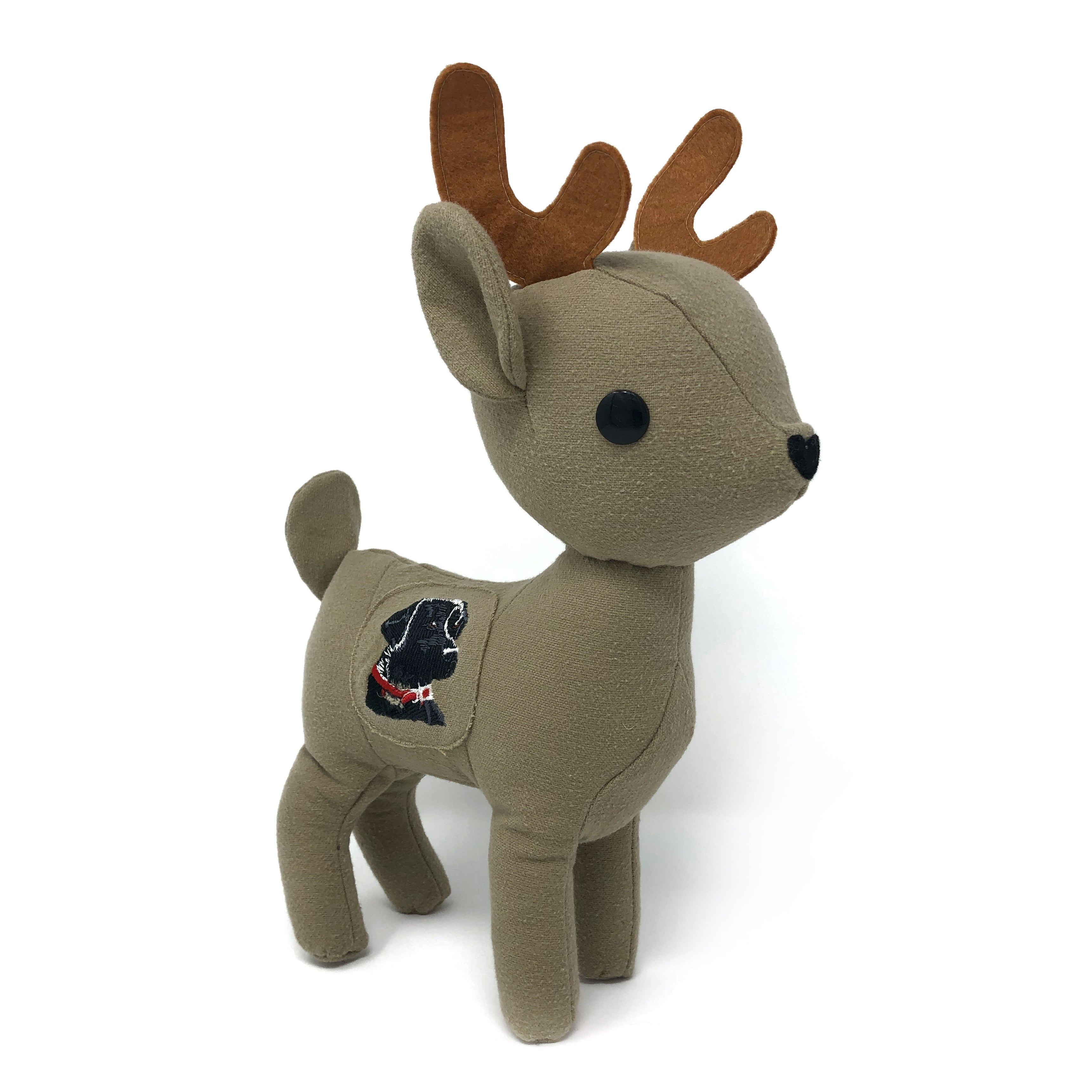 Memory Deer made from a Shirt – Nestling Keepsakes