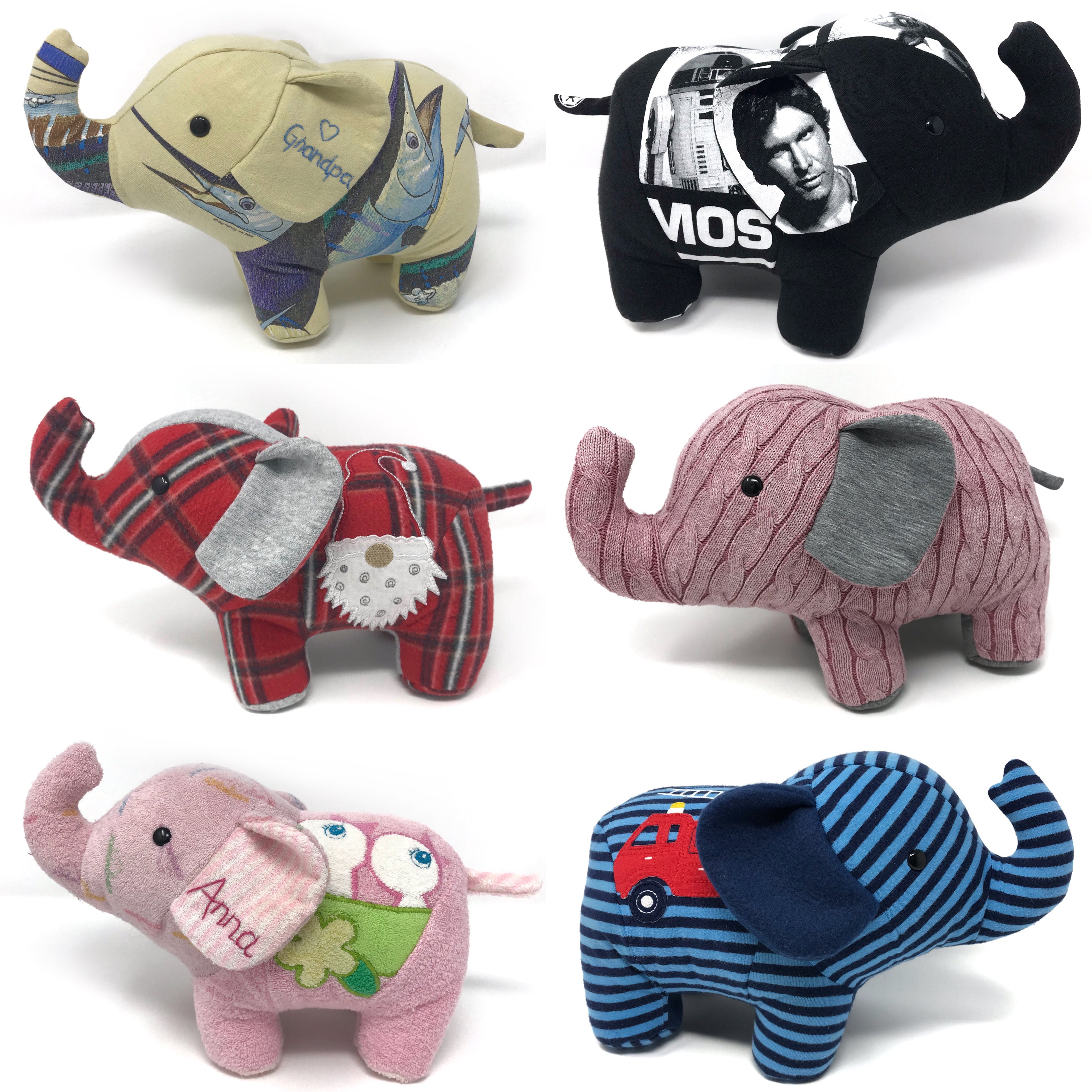 Keepsake Elephant Stuffed Animals – Nestling Keepsakes