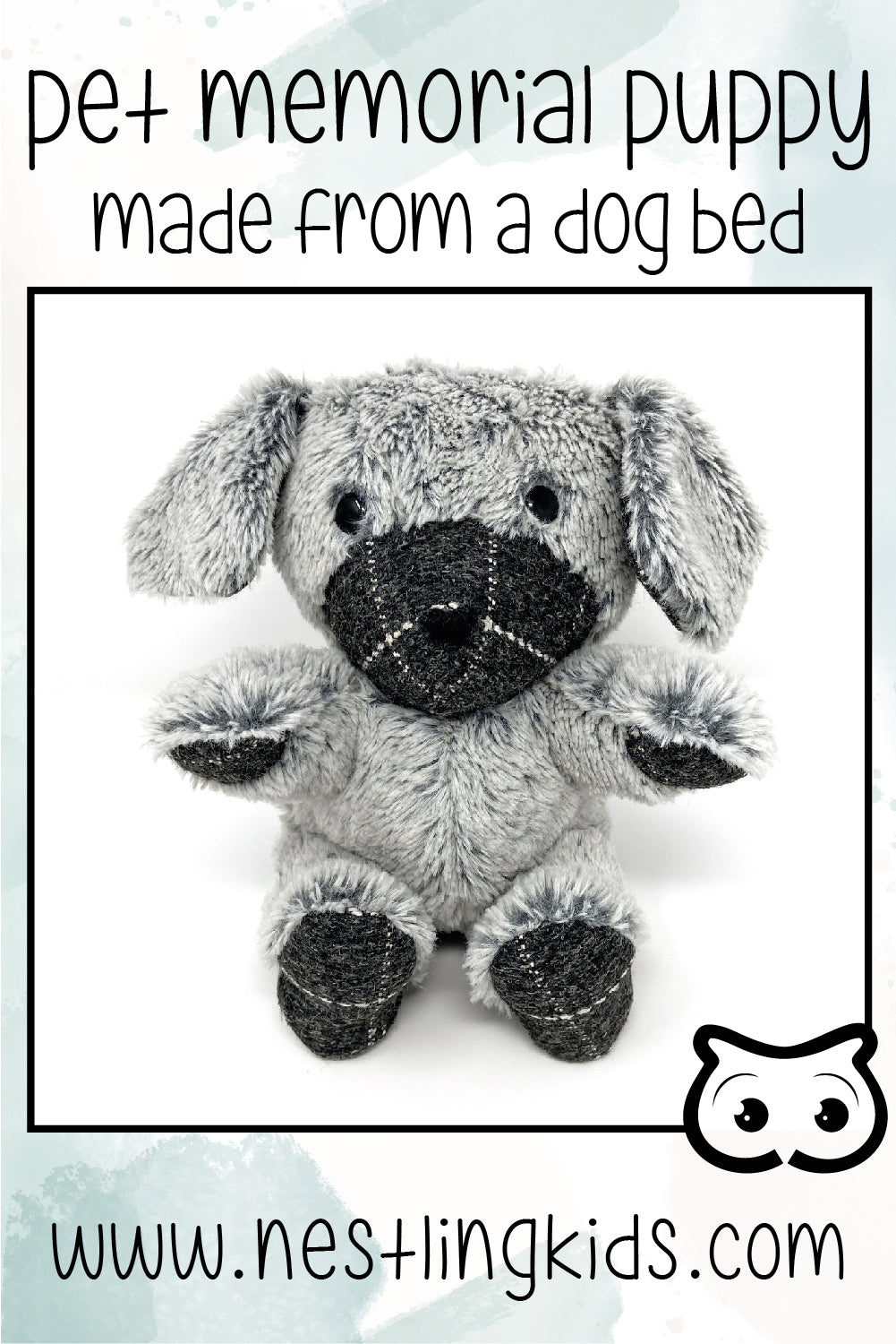 Dog Memorial Stuffed Animals – Nestling Keepsakes