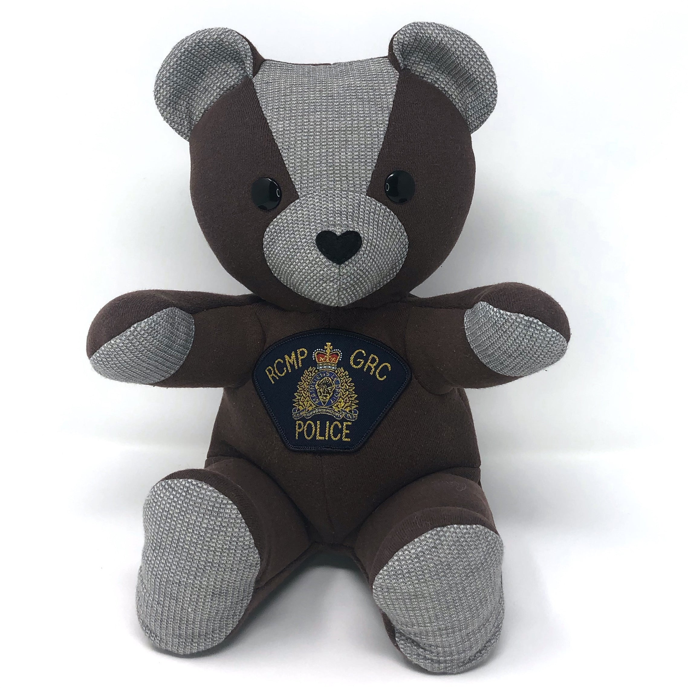 Memorial Bear for an RCMP Member – Nestling Keepsakes