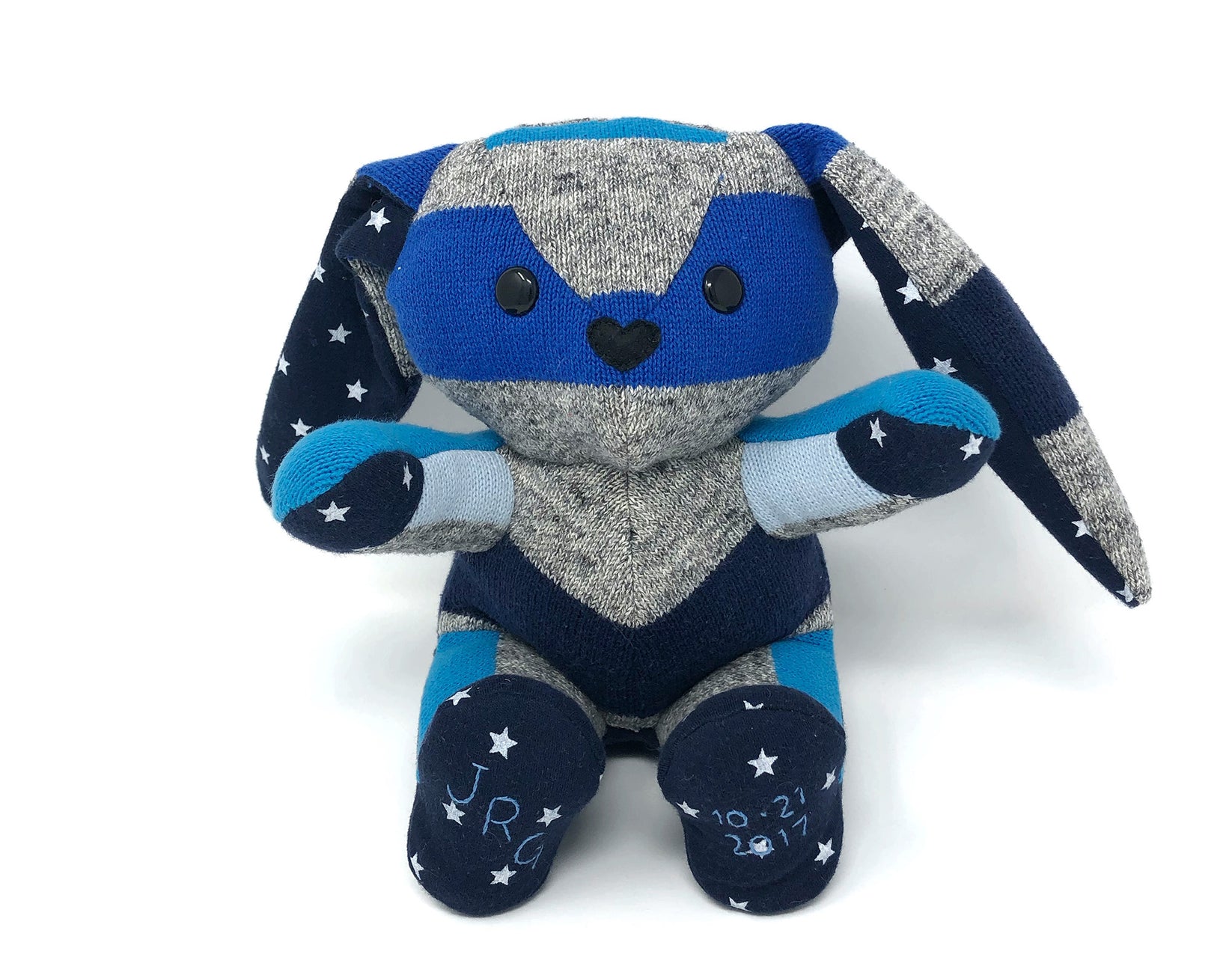 Keepsake Memory Bunny Rabbit Stuffed Animal – Nestling Keepsakes