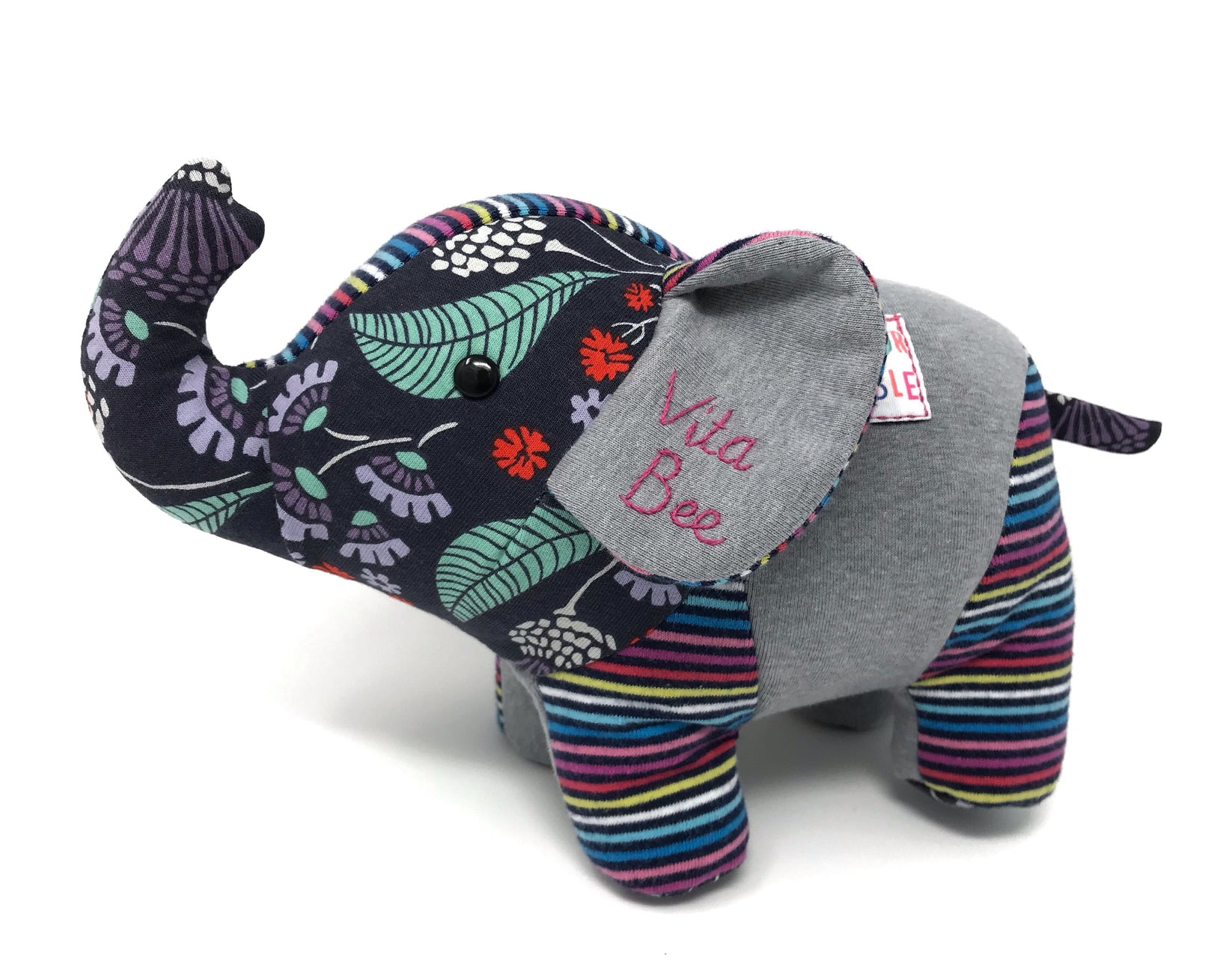 Keepsake Memory Elephant Stuffed Animal - Nestling Keepsakes