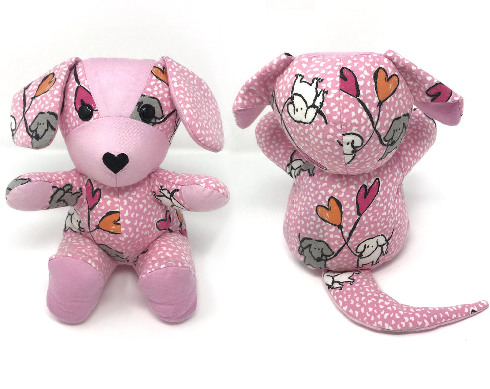 Keepsake Memory Puppy Dog Stuffed Animal - Nestling Keepsakes