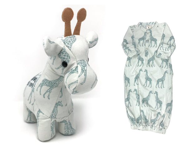 Keepsake Memory Giraffe Stuffed Animal - Nestling Keepsakes