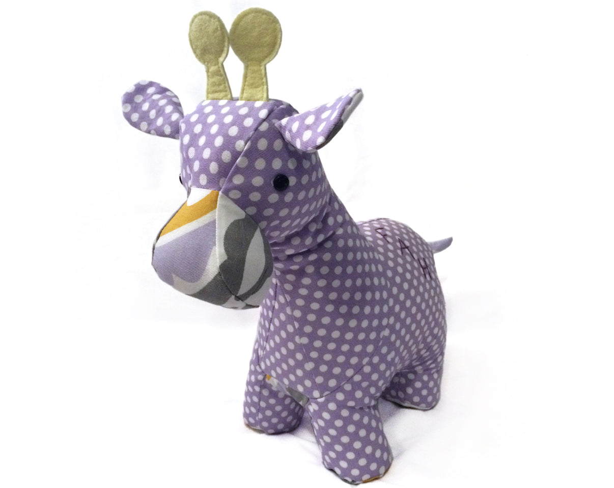 Keepsake Memory Giraffe Stuffed Animal - Nestling Keepsakes