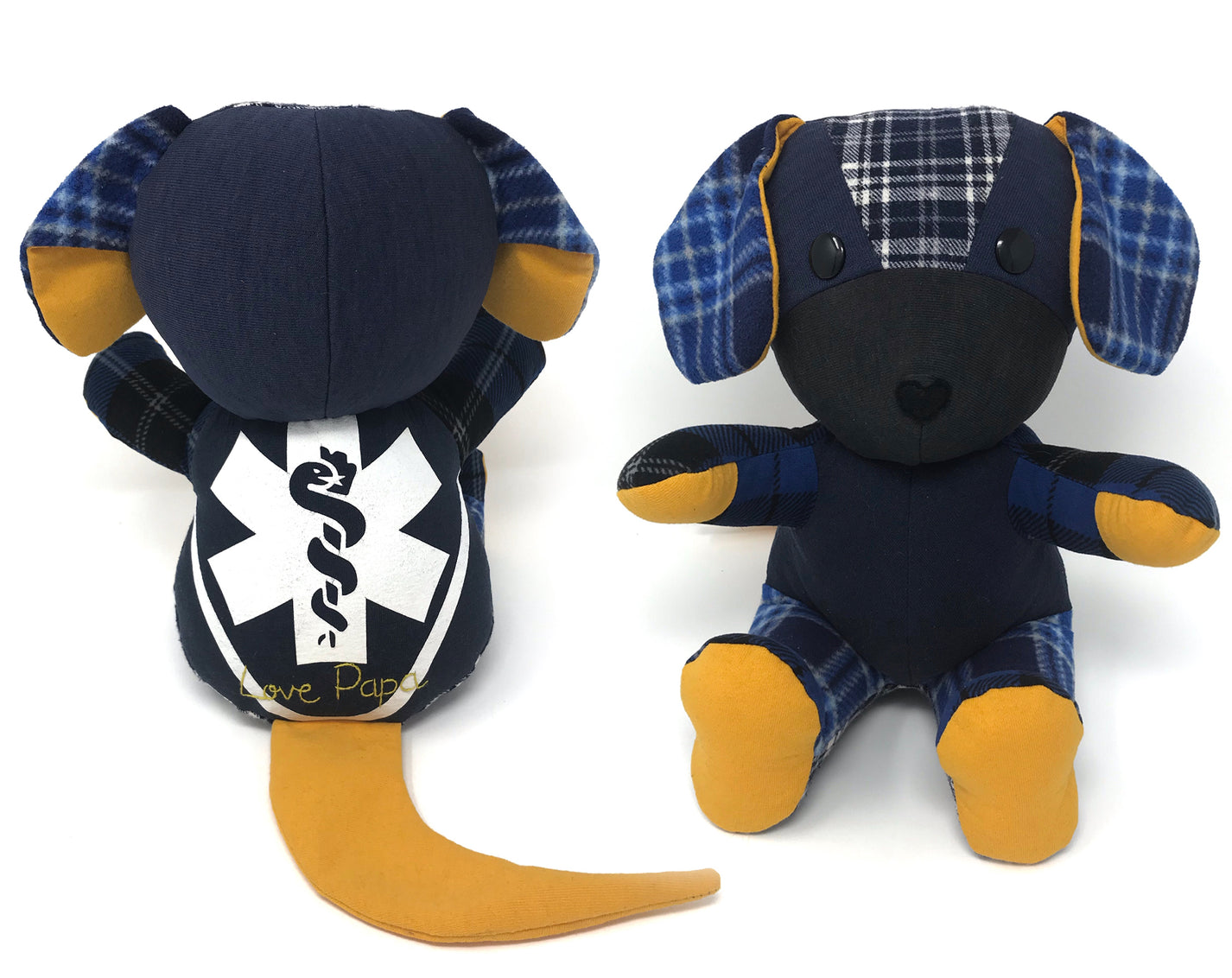 Keepsake Memory Puppy Dog Stuffed Animal - Nestling Keepsakes