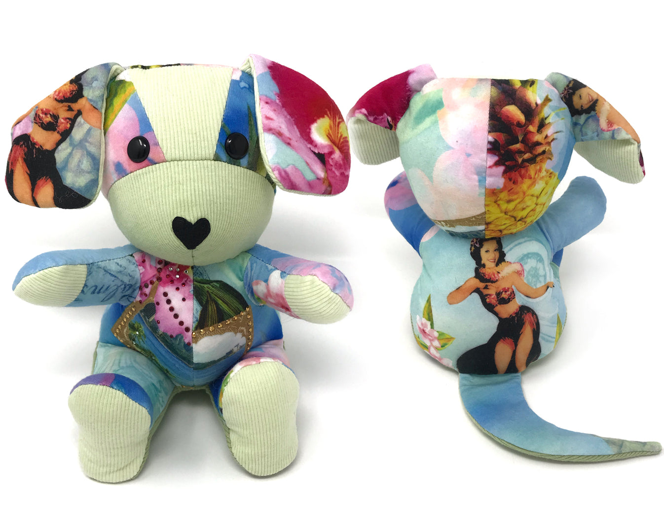 Keepsake Memory Puppy Dog Stuffed Animal - Nestling Keepsakes